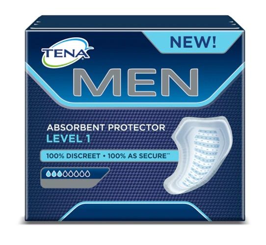 Tena For Men Level 1 | discreet en supersnel in huis