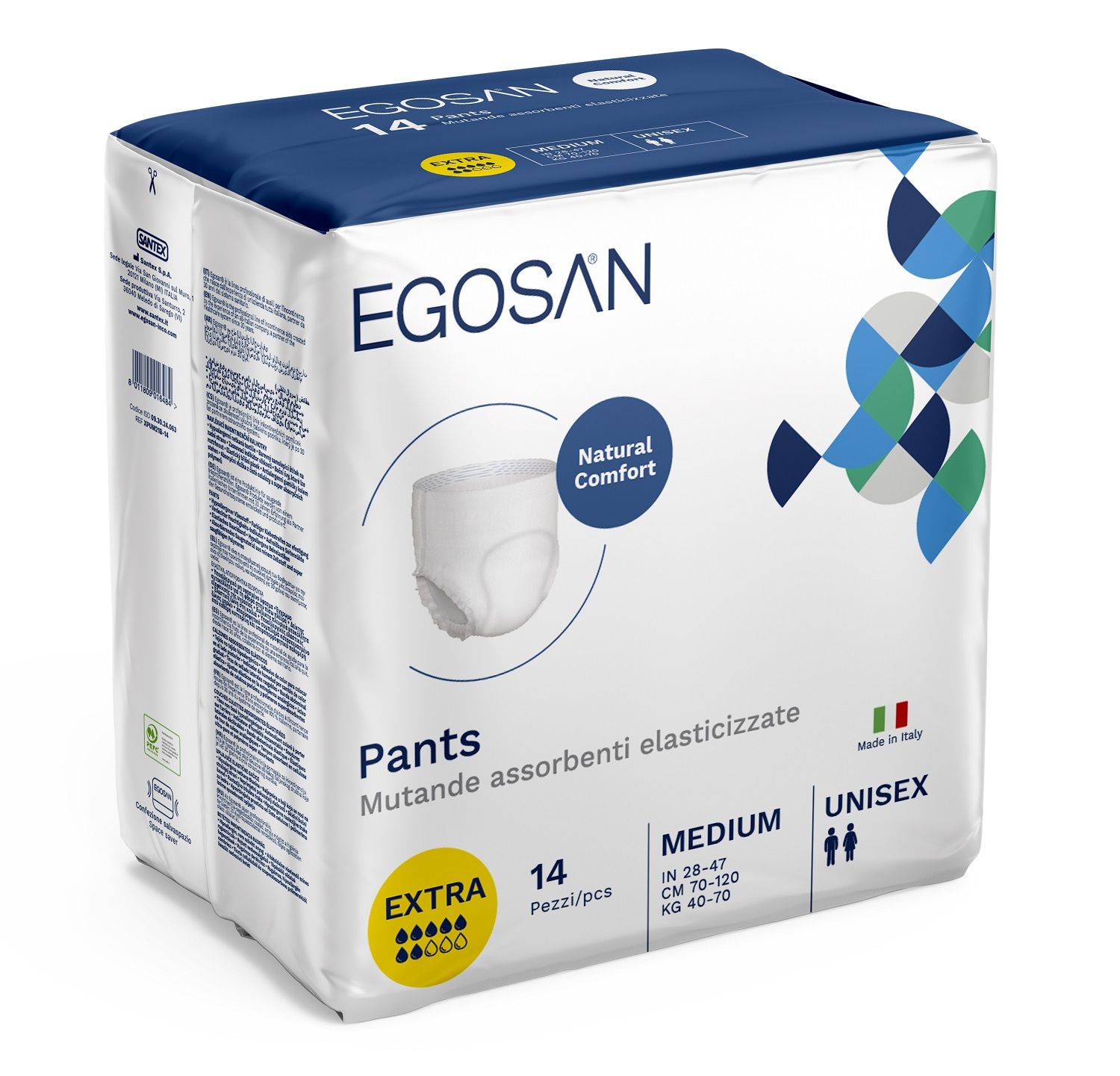 Egosan Extra Pants Medium | voordelig, discreet en snel in huis.