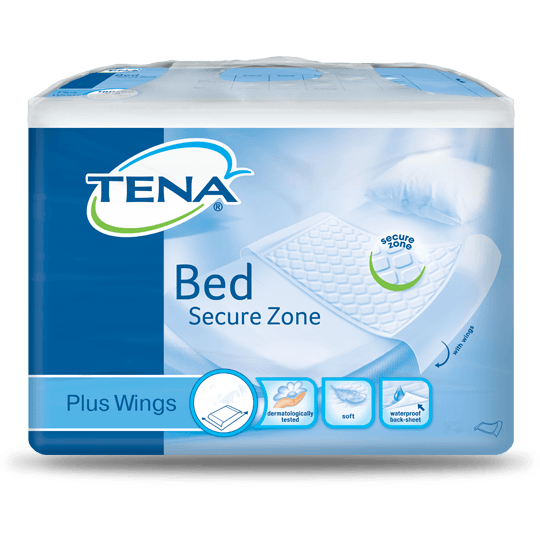 TENA Bed Onderlegger Plus met instopstroken - 180 x 80 cm | supersnel thuis