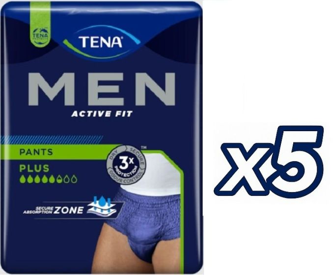 TENA Men Active Fit Large/Extra Large | 5 pakken